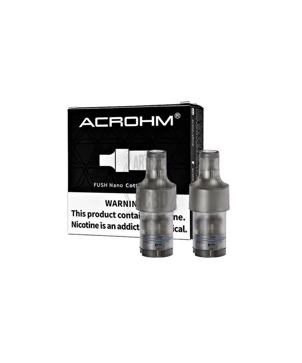 Acrohm Fush Nano Replacement Pod – Artisan Vapor & CBD Blog
